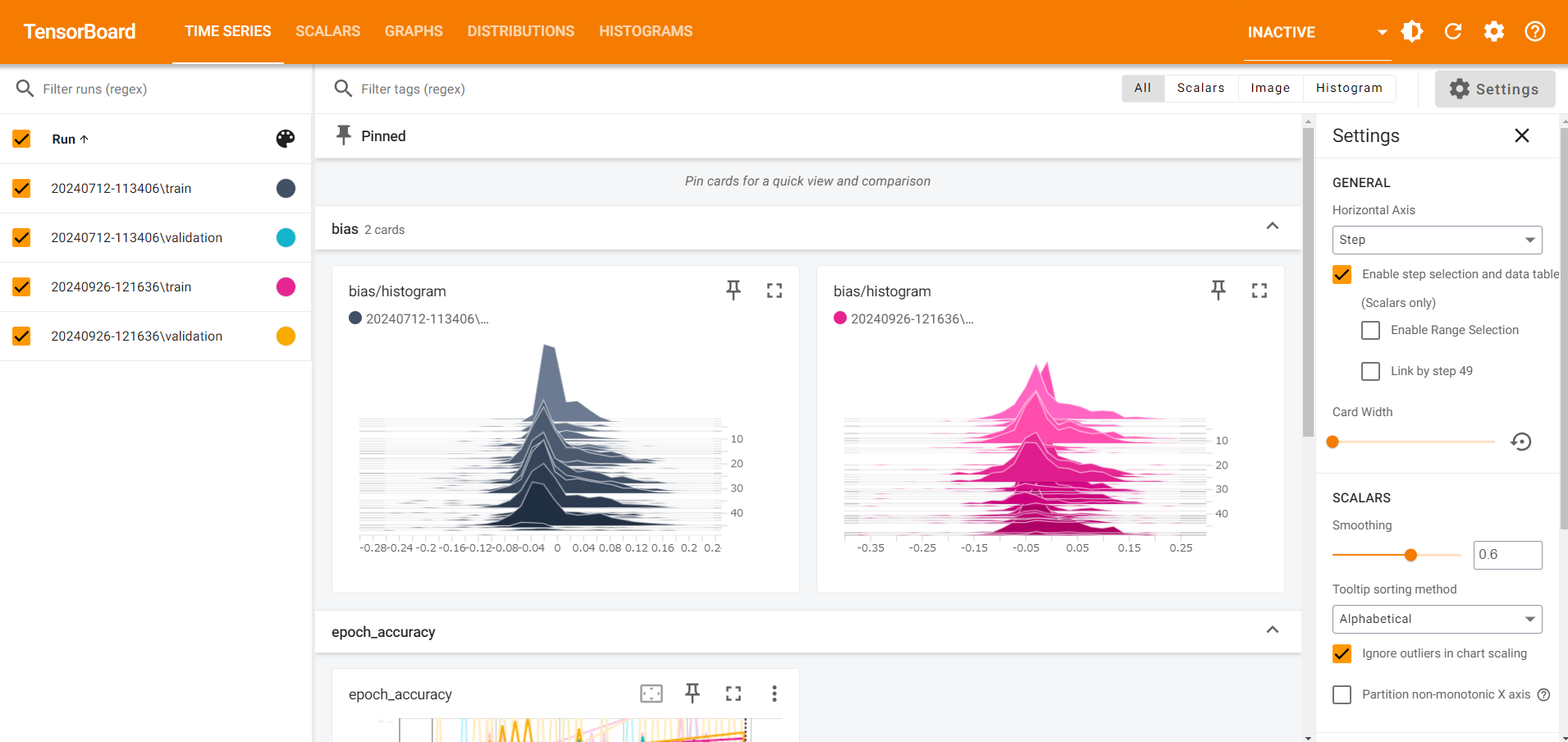 【TensorFlow】TensorBoardで学習可視化